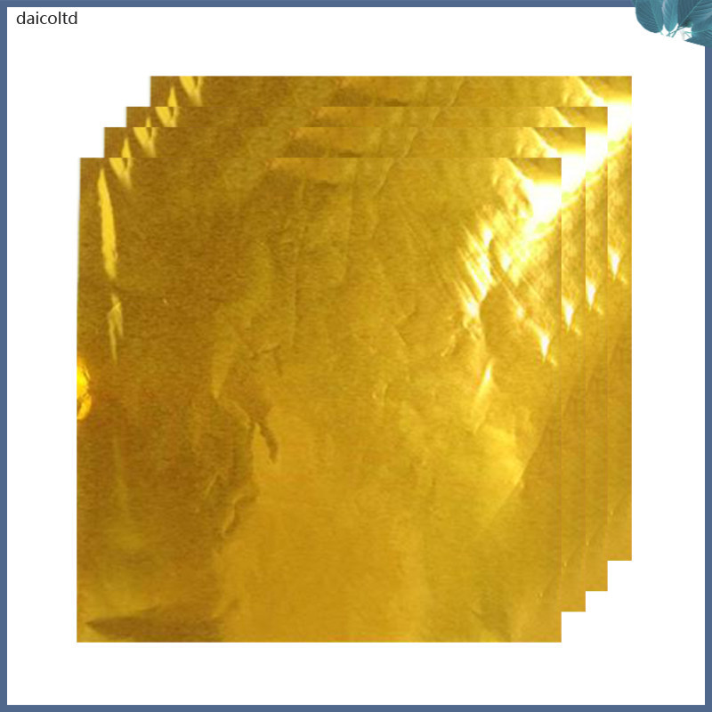 200 Pcs Gift Wrapping Paper Gold Wrapped Candy Edible Foil for ...