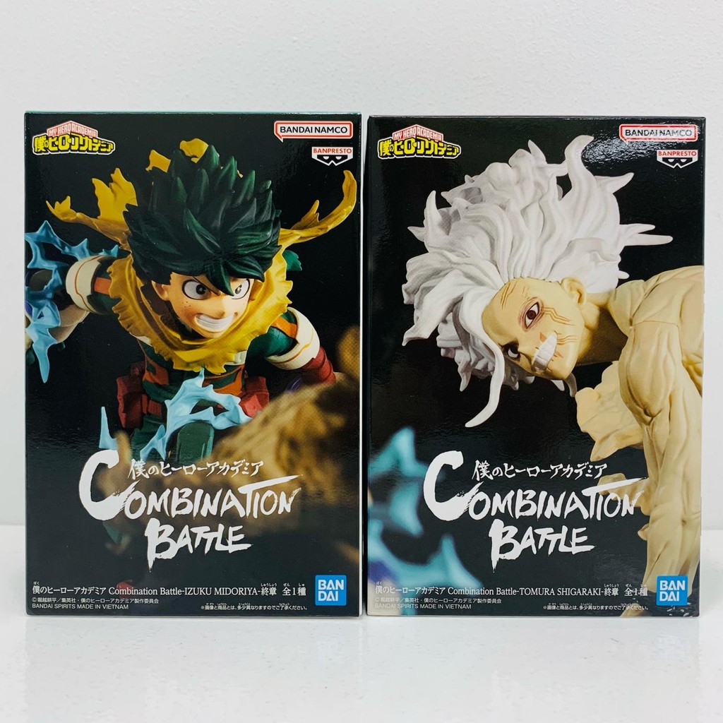 My Hero Academia Figure Izuku MidoriyaVSTomura Shigaraki Combination ...