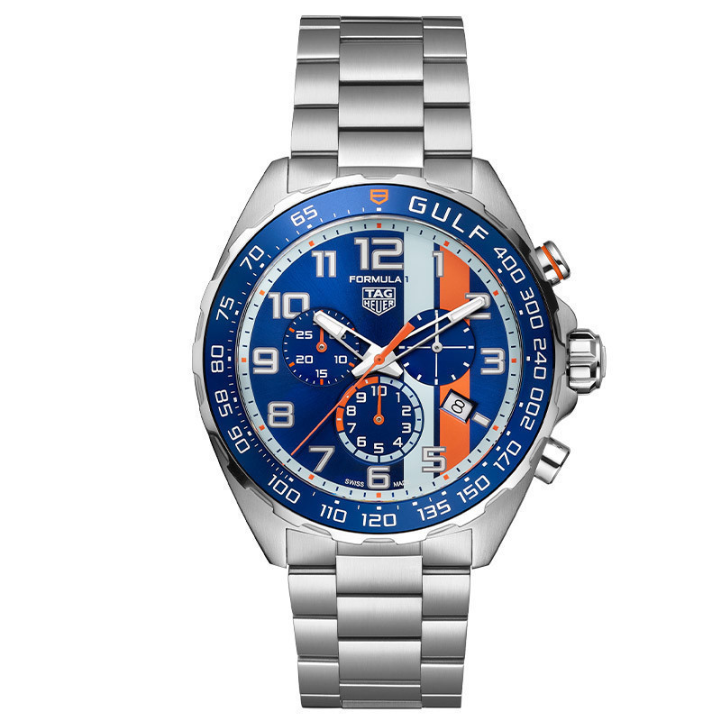 TAGG Heuers F1 Series Bay Oil Special Edition Watch GULF | Shopee Malaysia