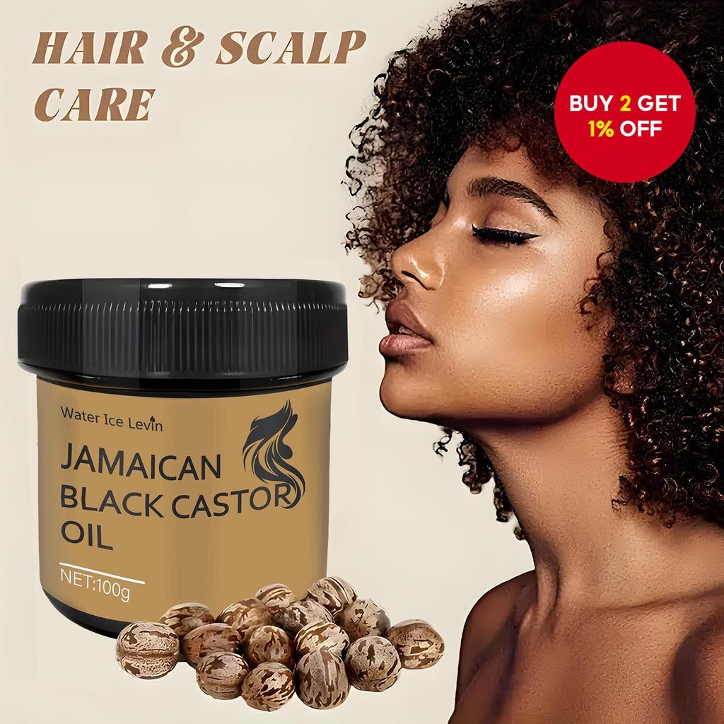 Jamaican Black Castor Oil 100g, Cold Pressed, Alcohol-Free ...