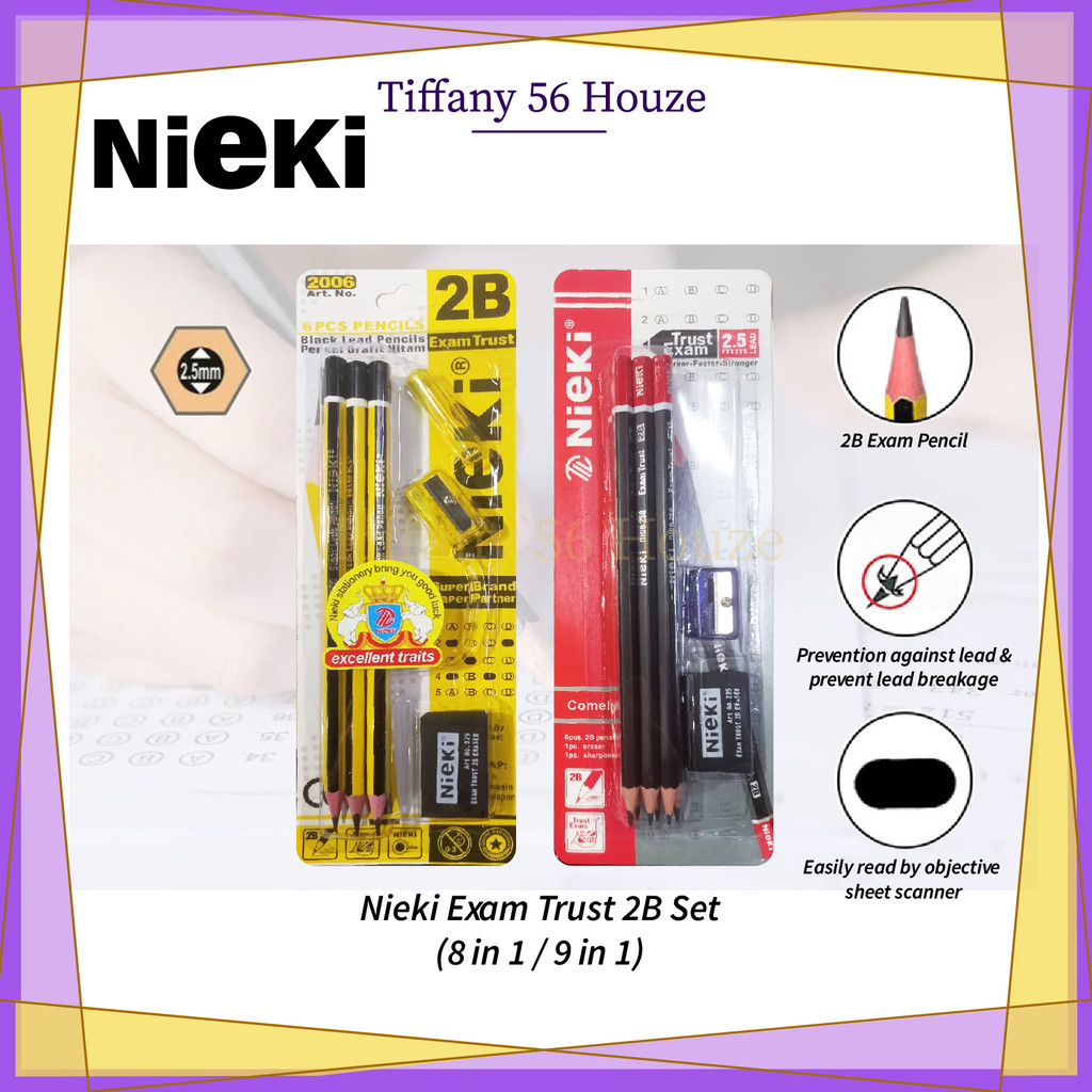 Nieki Exam Kit / Nieki Pencil Set / Stationery Set / Gift Set ...