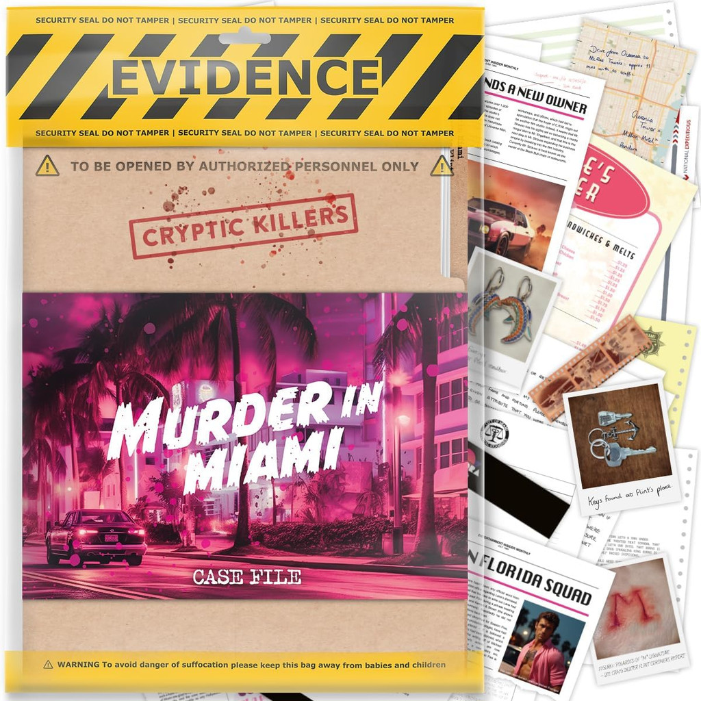 Cryptic Killers Unsolved murder mystery game - Cold Case Files ...