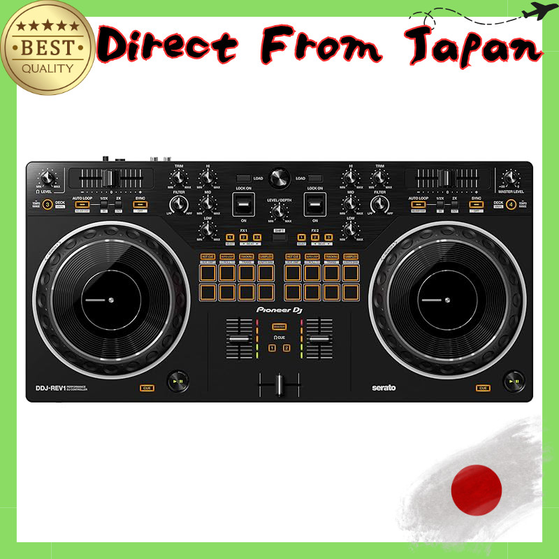 Pioneer DJ Serato Lite Compatible Scratch Style 2-Channel DJ Controller ...
