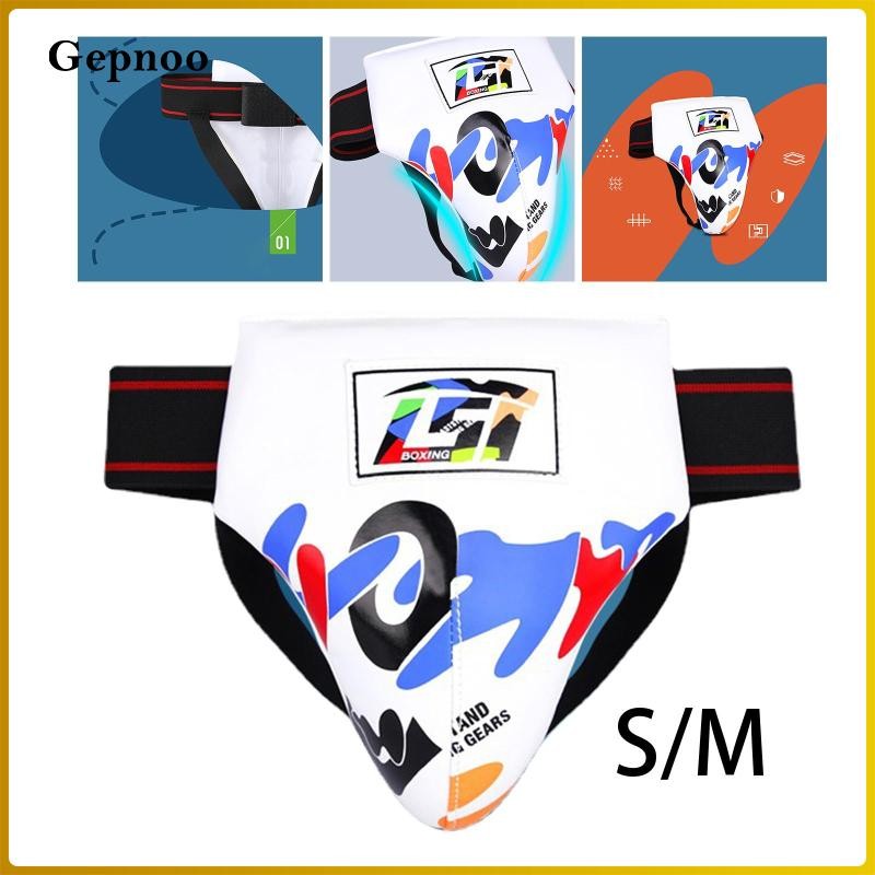 Gepnoo Kids Groin Abdominal Guard Protector for Muay Thai Grappling MMA ...