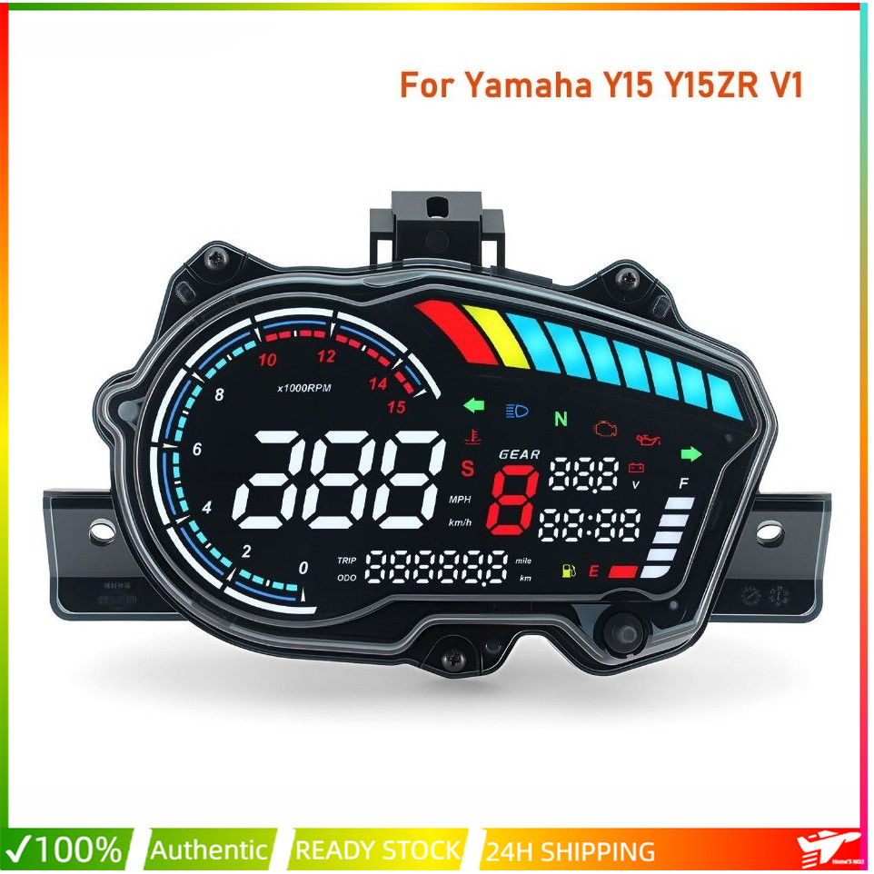 NEW For Yamaha Sniper 150 Y15 Y15Z Y15ZR V1 Digital Meter Motorcycle ...