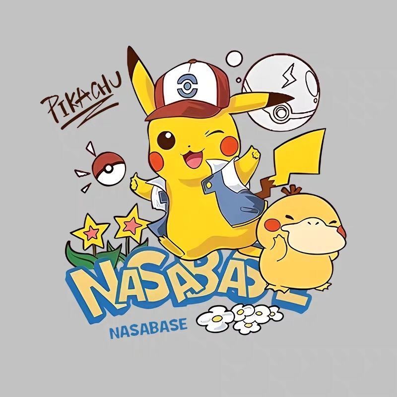 Pokémon Stickers Co-Branded Pikachu Stickers Motorcycle Car Notebook ...