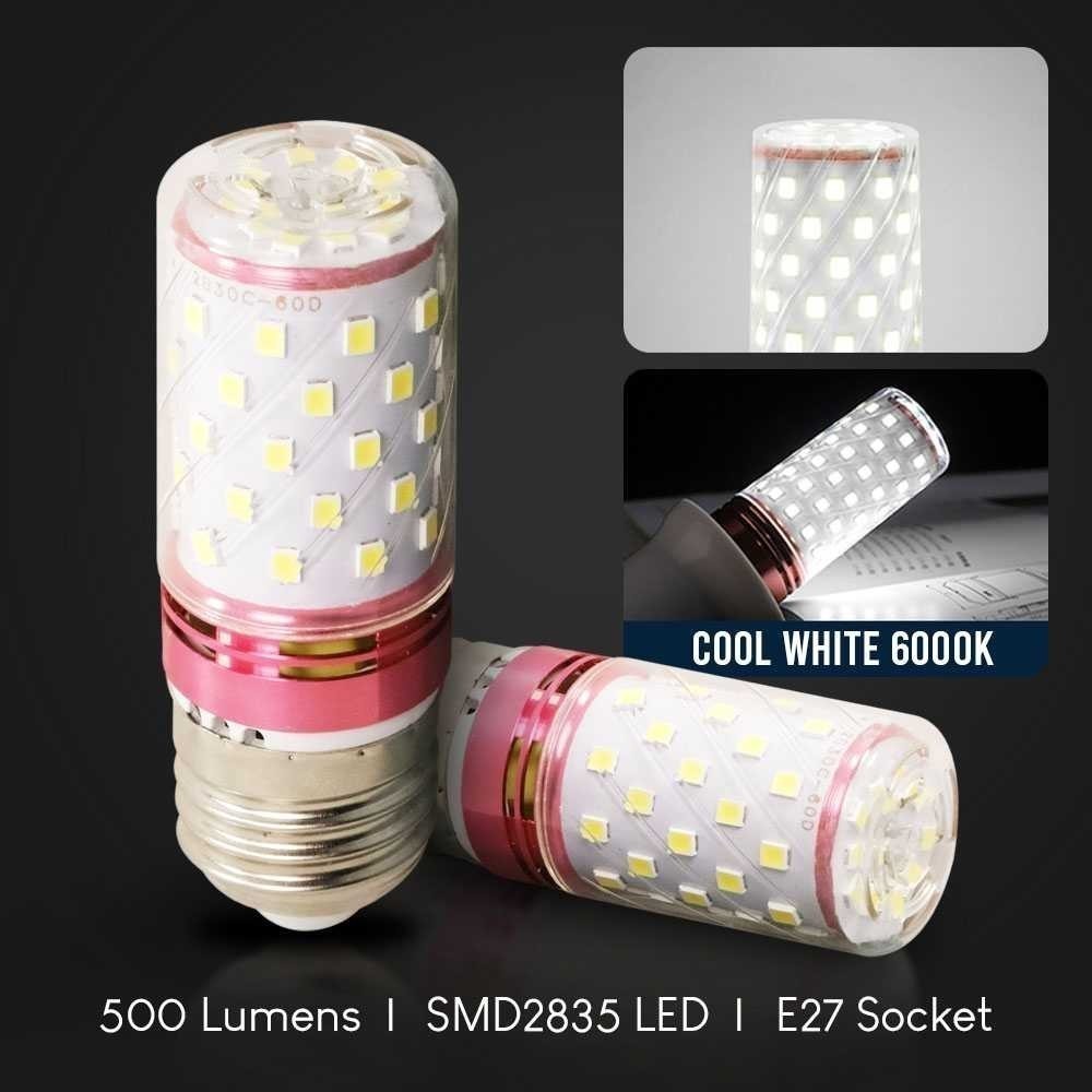 LED Corn Light Bulb E27 12W 60 LED Cool White | E27 12W White LED Corn ...