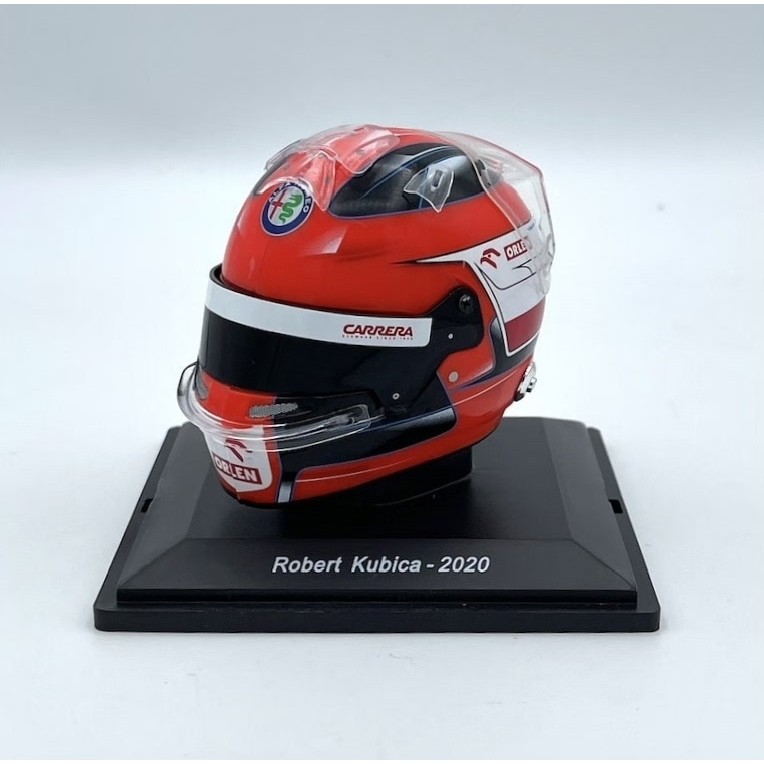 F1 Helmet Model 1: 5 Spark Alpha Romeo C39 Cobbie Card Helmet 2020 ...