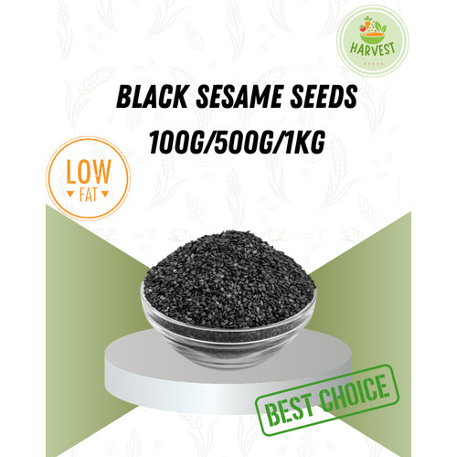 WHITE SESAME SEEDS 100G 500G 1KG / BLACK SESAME SEEDS /BIJI BIJAN HITAM ...