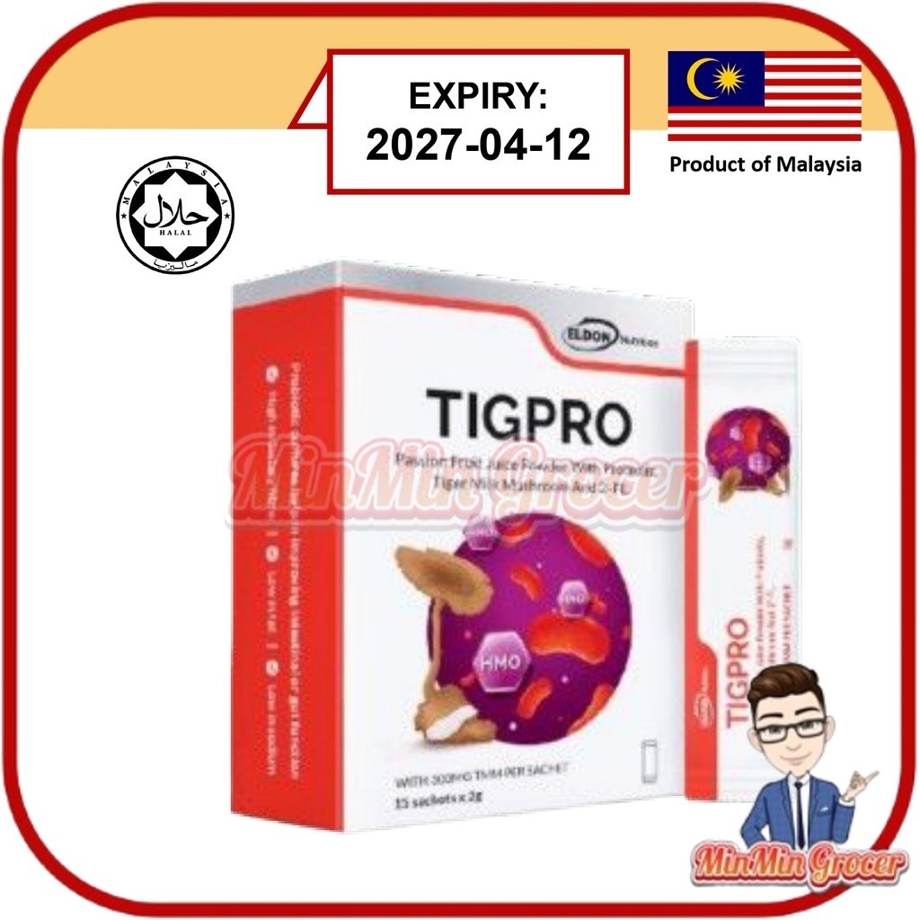 ELDON Nutrition TIGPRO 2gm x 15sac | Shopee Malaysia