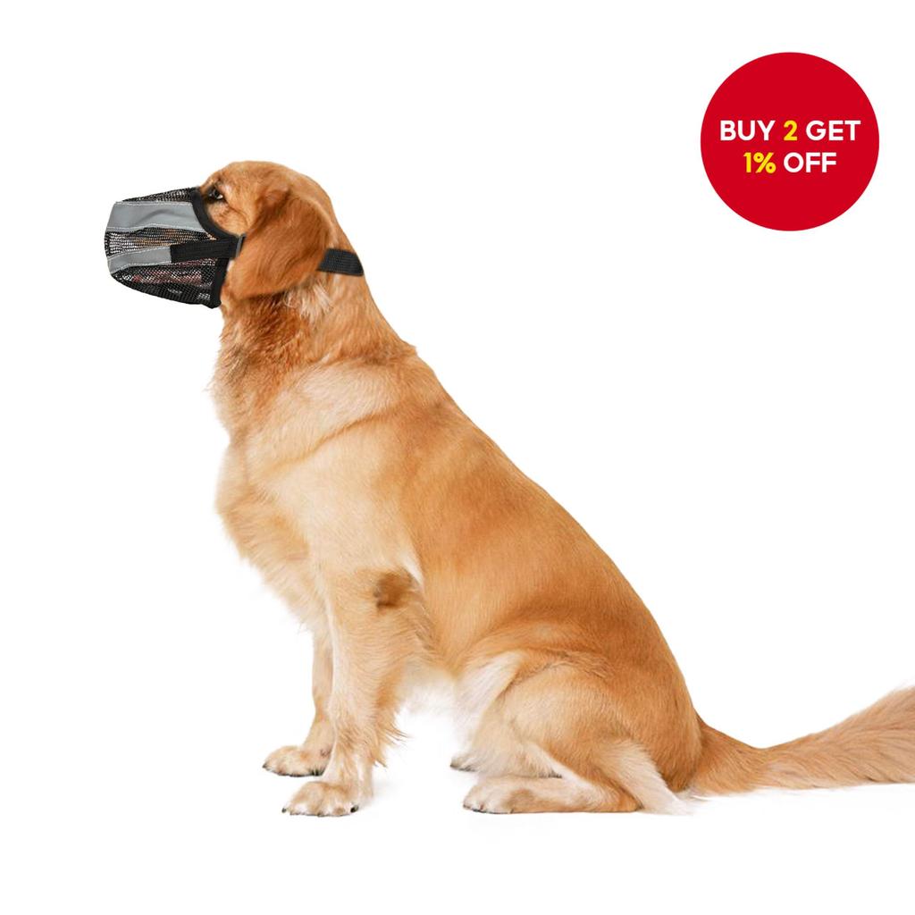 Dog muzzle, anti-biting, anti-barking, anti-accidental ingestion ...