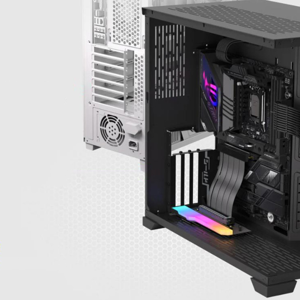 Vertical GPU Mounting Bracket with 15cm PCI-E 4.0 X16 Riser Cable GPU ...