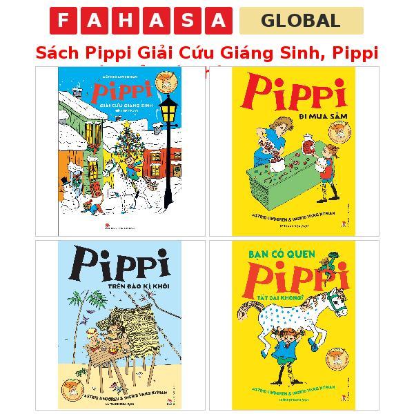 Pippi Books for Christmas Rescue, Pippi on the Strange Island, Pippi ...