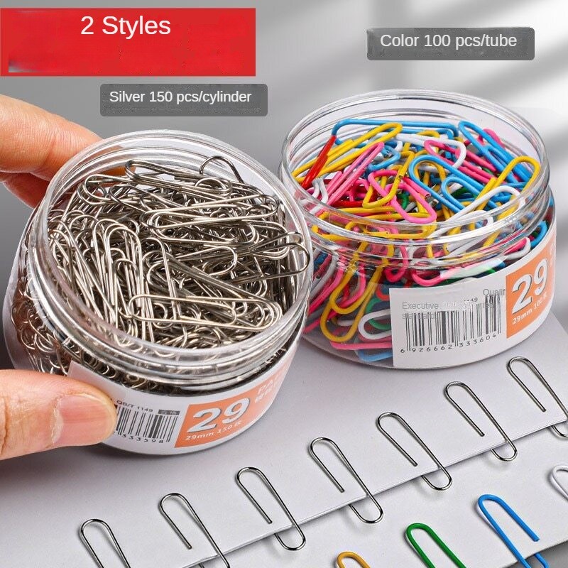 Color paper clips office supplies paper clips document bookmarks paper ...
