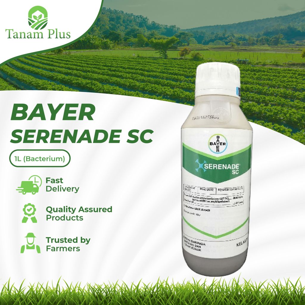 1L Serenade SC Bayer Racun Kulat Biologi Biological Fungicide Bacillus ...