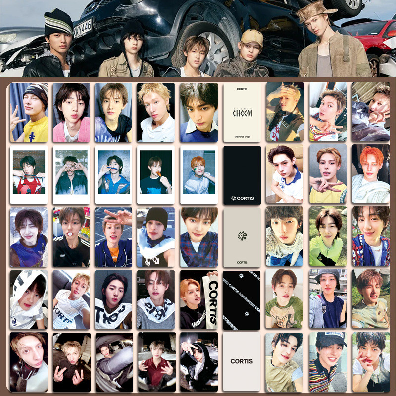 KPOP CORTIS《COLOR OUTSIDE THE LINES》 LOMO Card Polaroid Post Cards ...