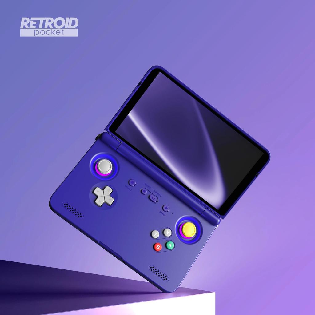 Retroid Pocket Flip2 Handheld Game Console AMOLED Screen DP Output ...