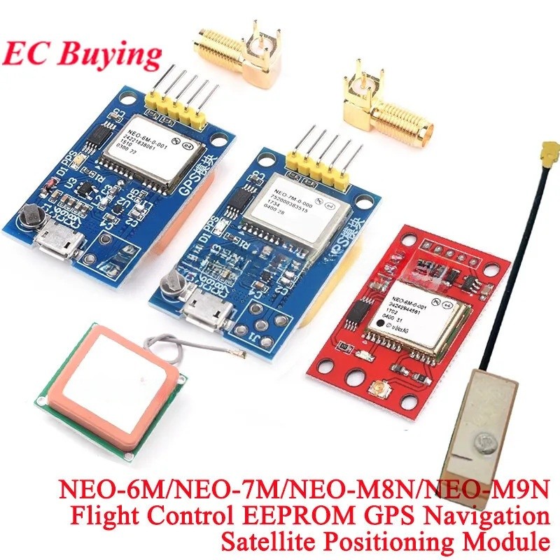 GY-NEO6MV2 NEO-6M NEO-7M NEO-M8N NEO-M9N Flight Control EEPROM GPS ...