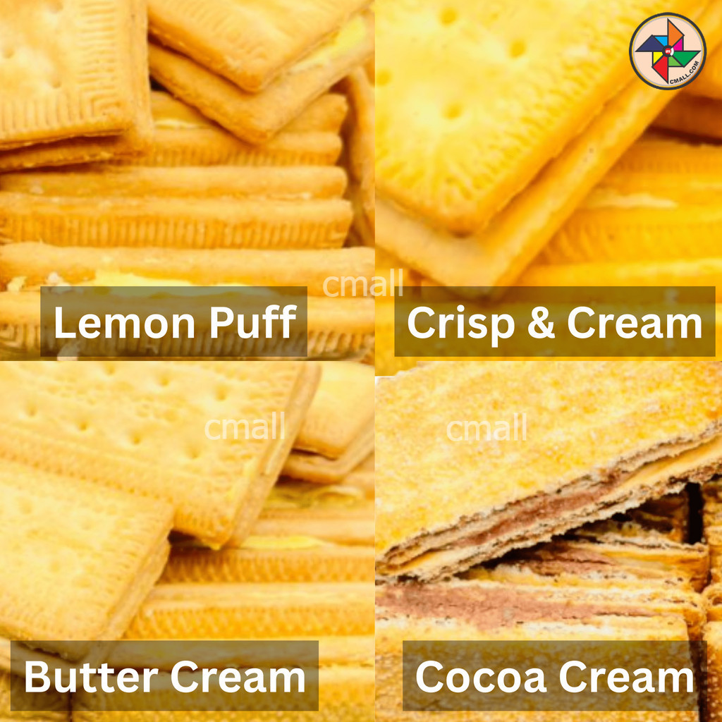 [CM] Biskut Timbang KG Biscuits Lemon Puff / Butter Cream / Crisp ...