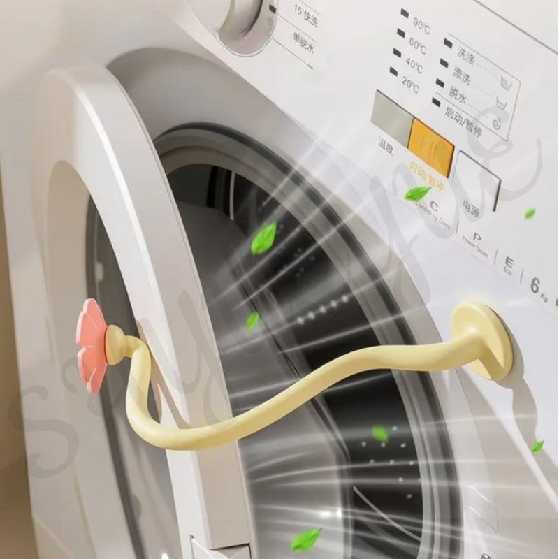 Cute Flower - Shaped Washing Machine Door Stopper - Anti - Pinch ...