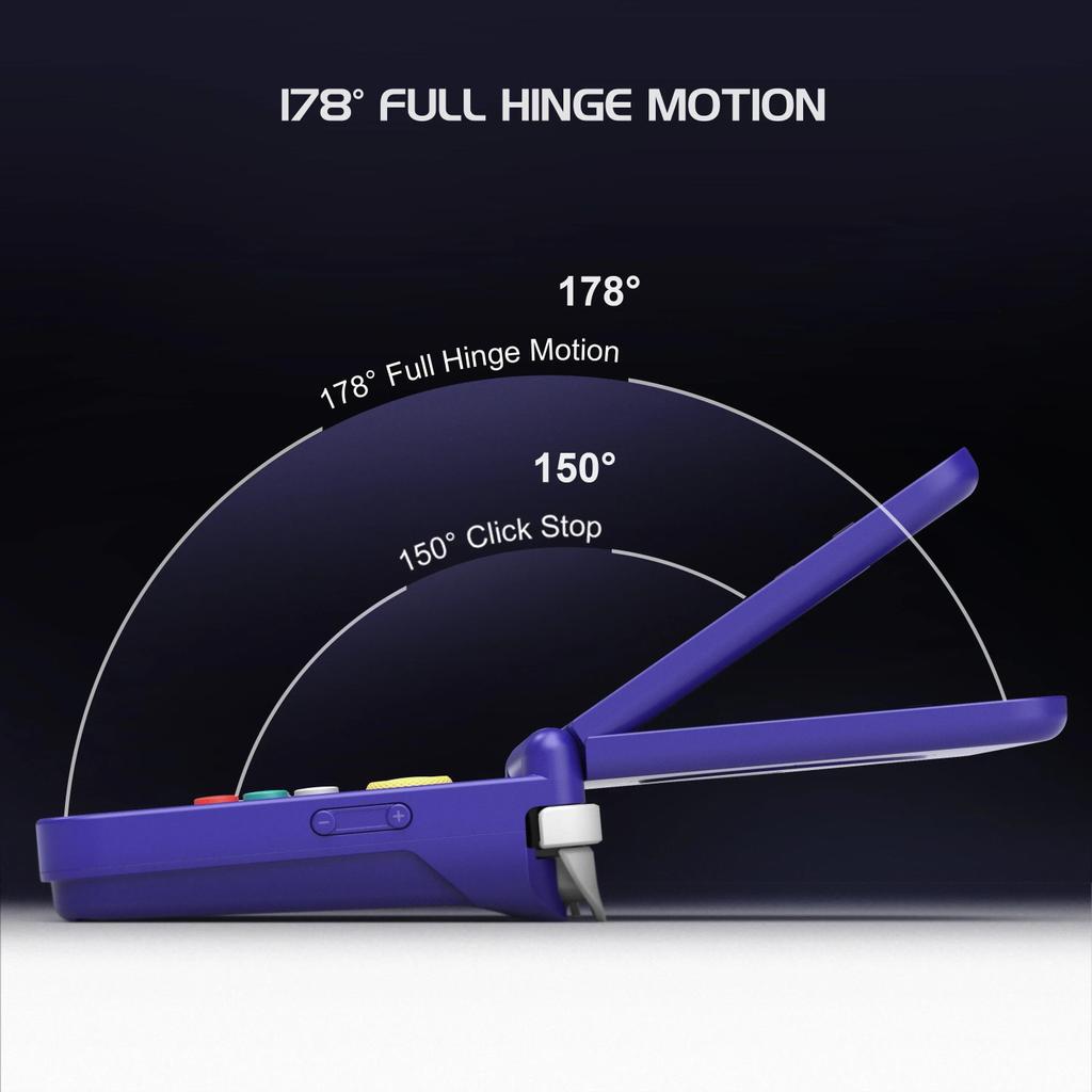 Retroid Pocket Flip2 Handheld Game Console AMOLED Screen DP Output ...