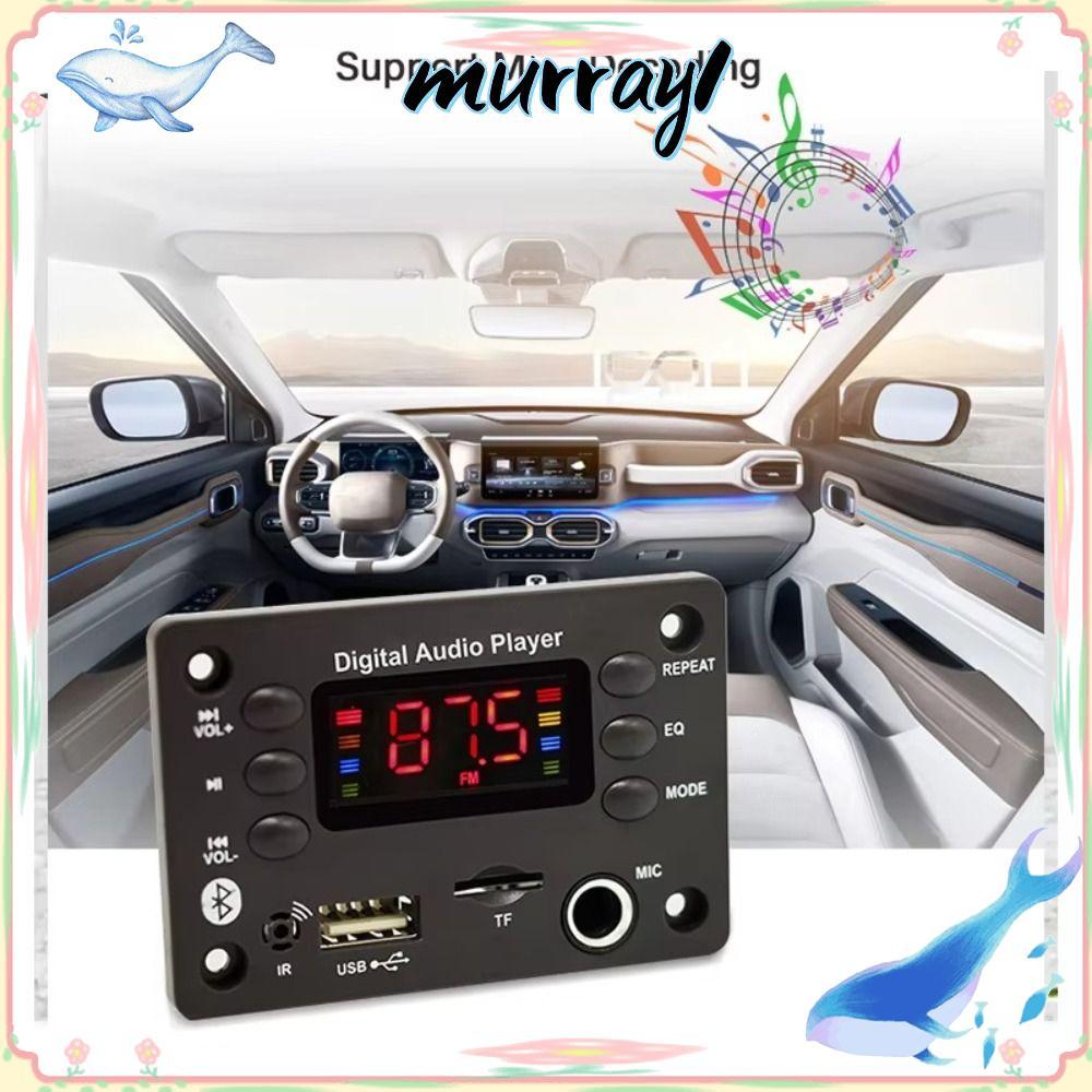 MURRAY Mp3 Music Player, Bluetooth 5.0 USB FM Radio, DC 5V Multi ...