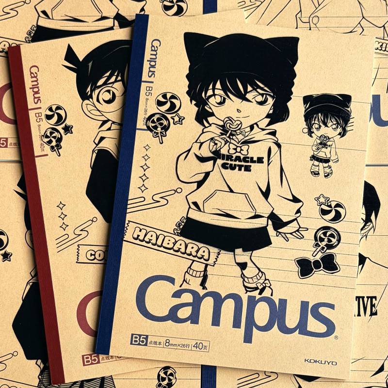 PUFFOCATˇ KOKUYO Kraft Paper campus Detective Conan Phantom Thief Kidd ...