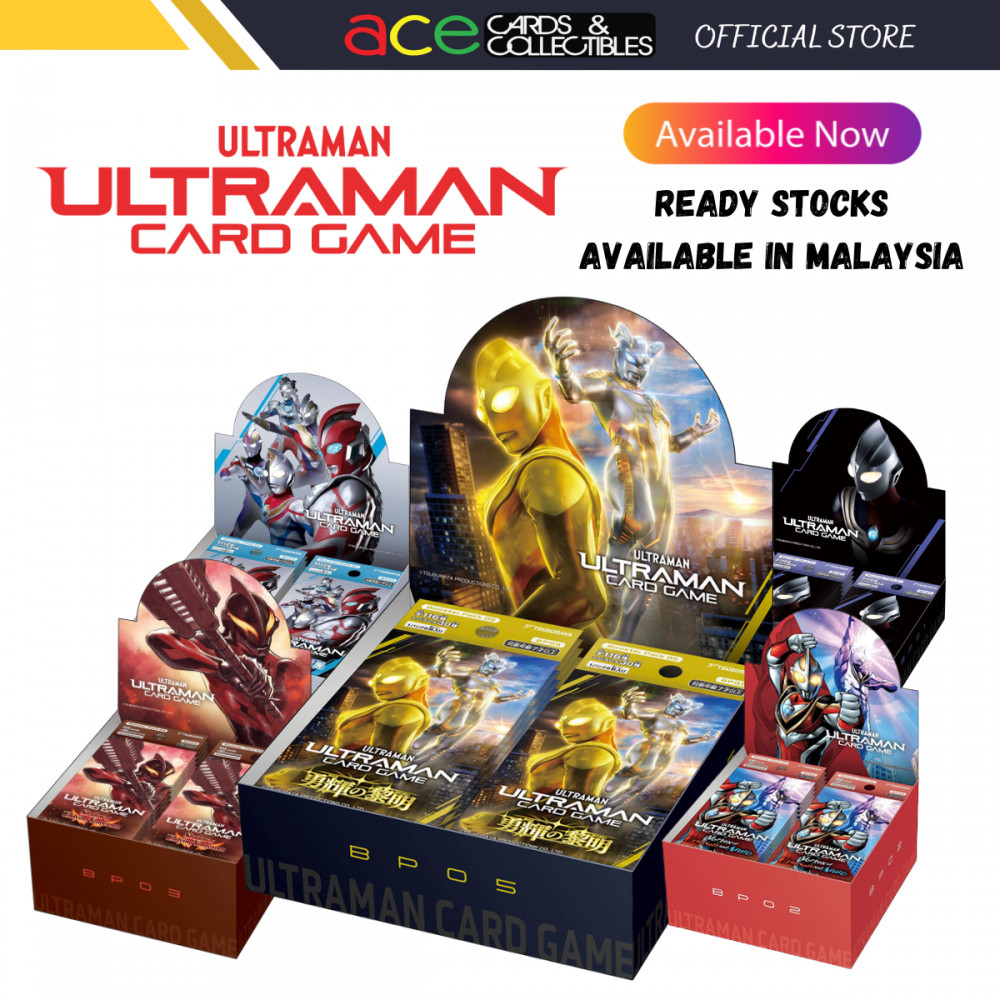 Ultraman TCG: Booster Box Series [BP02/BP03/BP04/BP05] (English) | Shopee Malaysia