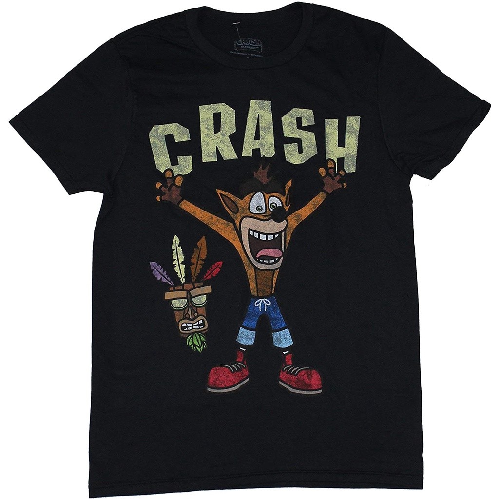 Crash Bandicoot Crash T shirt | Adult Unisex | 100% Cotton | Nostalgic ...