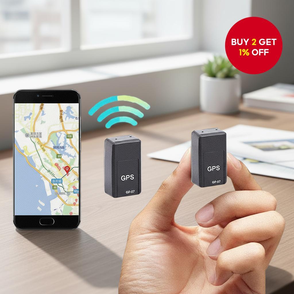 Mini Car GPS Tracker with Magnetic Smart Locator, Voice Recording for ...