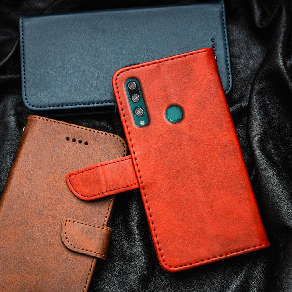 Huawei Y9 Prime 2019 STK-L21 L22 LX3 Premium Luxury Leather Flip-Top ...