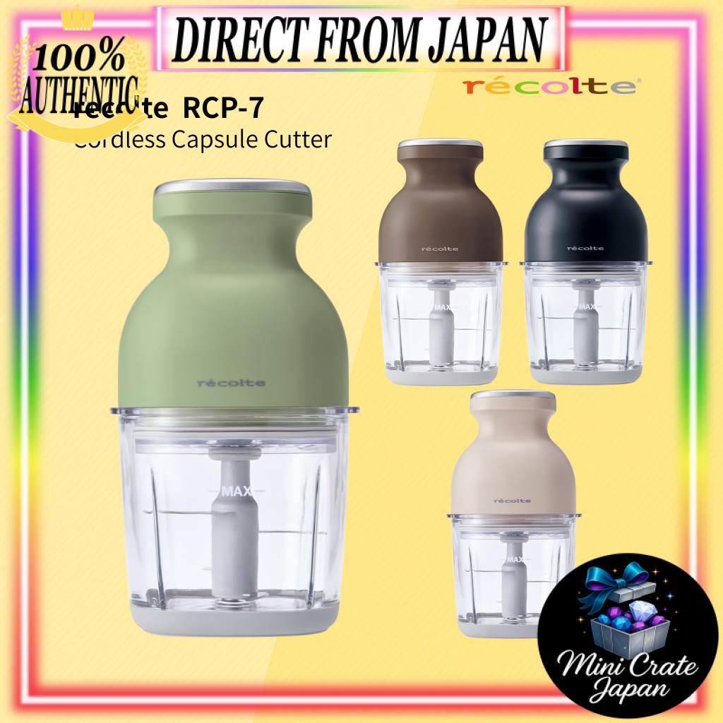 recolte Cordless Capsule Cutter Bonne - Multi-Functional Food Processor ...