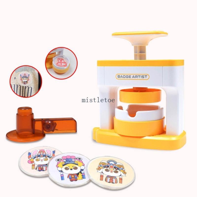 MIS DIY Pin Badge Button Maker Badge Maker Press Machine Safe and Easy ...