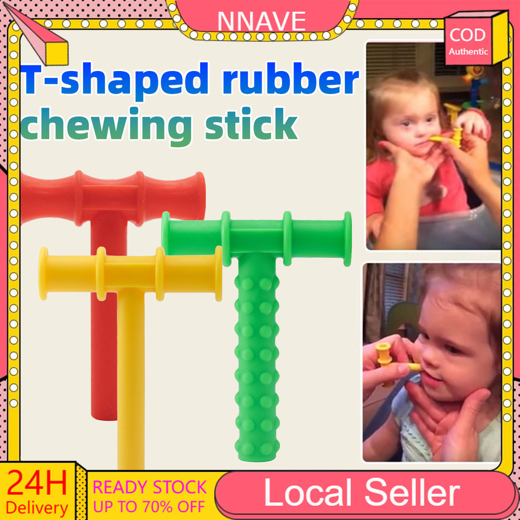 Adult Kid Chewing Tube Speech Therapy Tools Teeth Massager For Autism ...