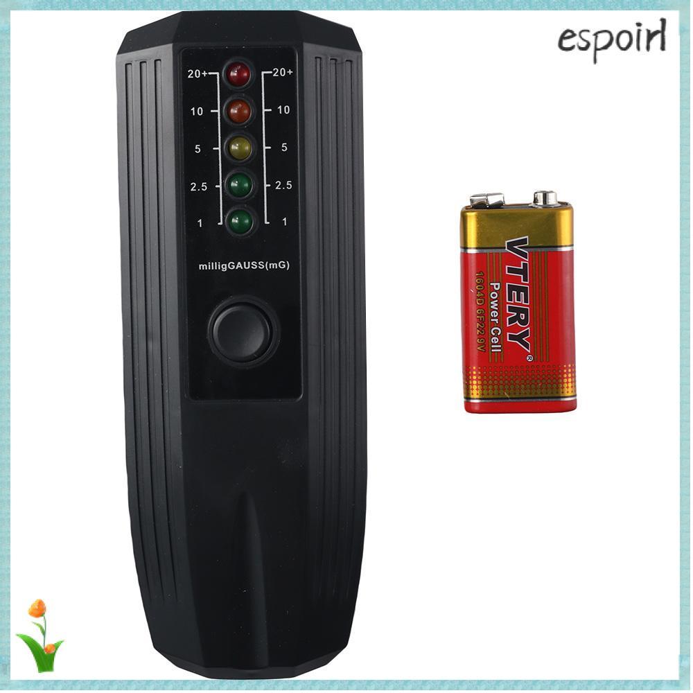 ESPOIR EMF Reader, Smart Digital Black EMF Meter, Without Battery ...