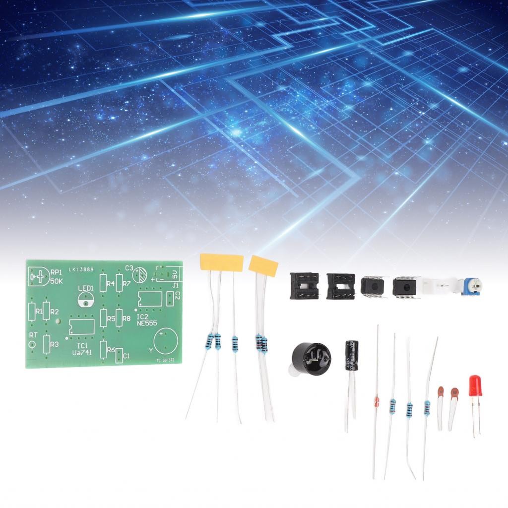 cloudshop-my Temperature Buzzer Kit PCB Board Thermistor Temp Alarm ...