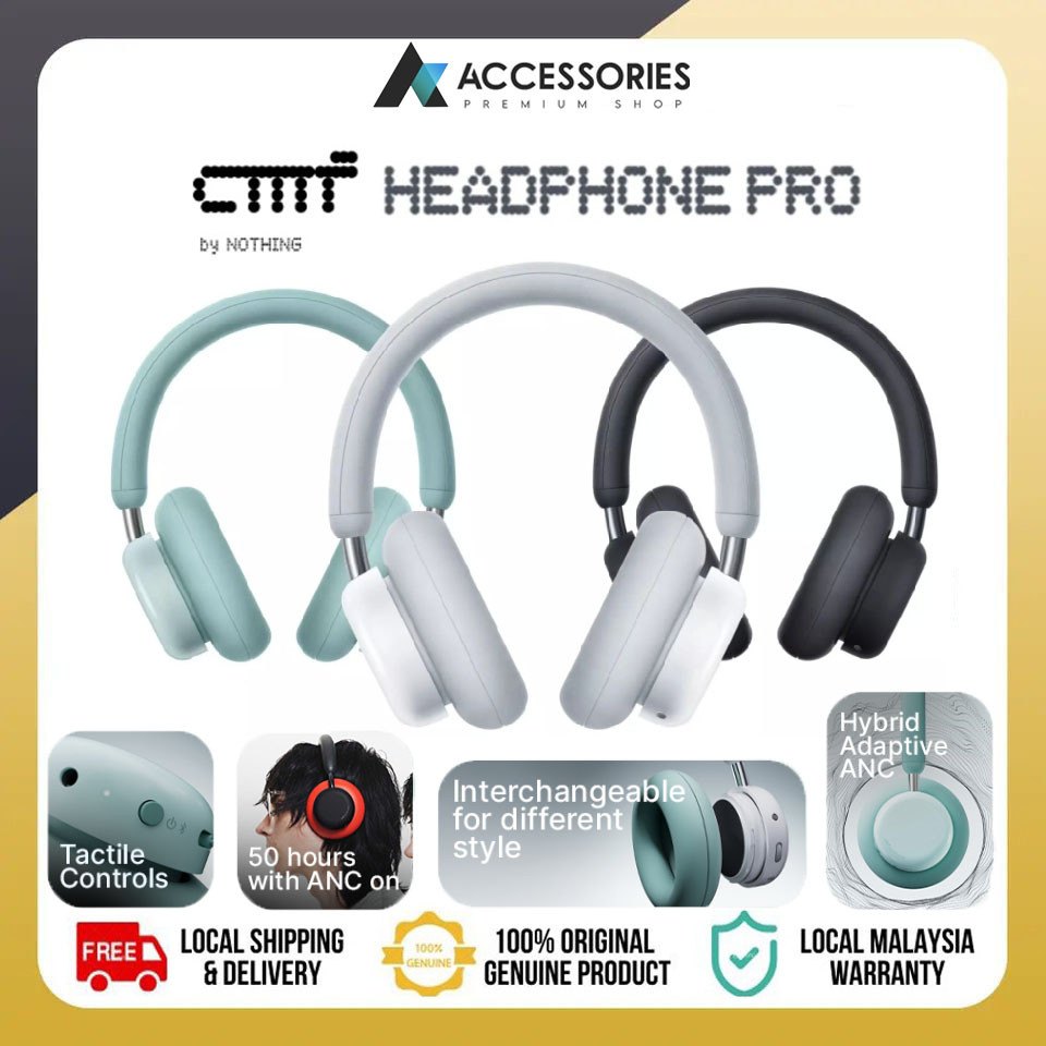 [New] CMF Headphone Pro | Expressive design interchangeable cushions ...