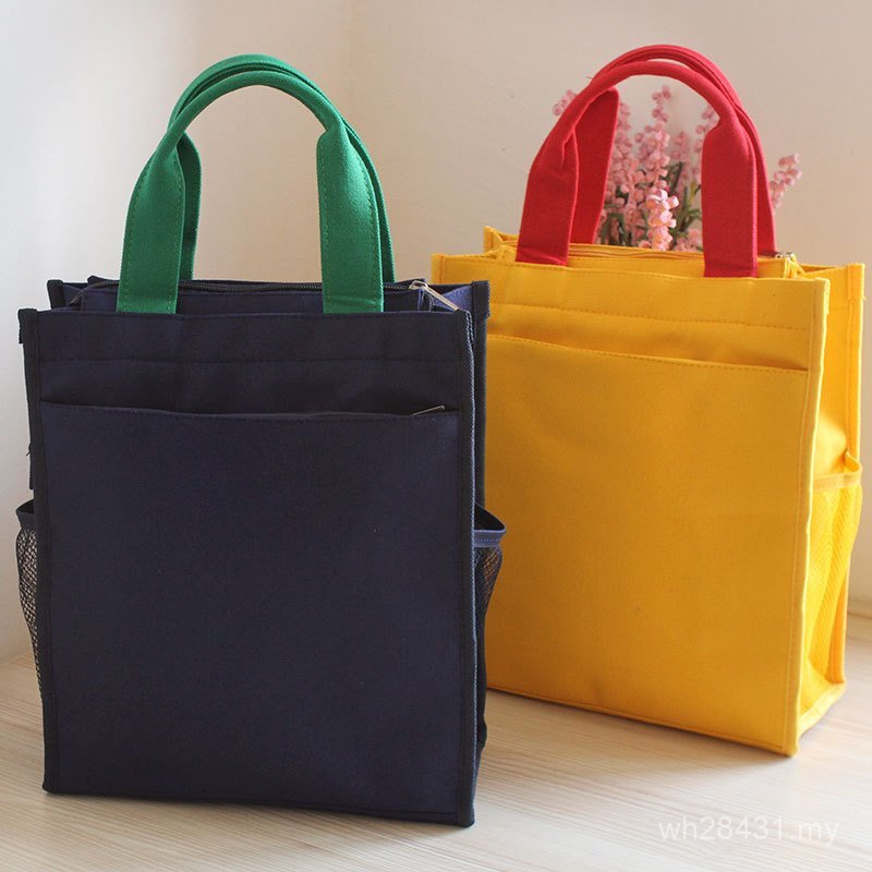 File Bag A4 Book Bag File Bag Large Capacity Tutorial Bag Computer ...