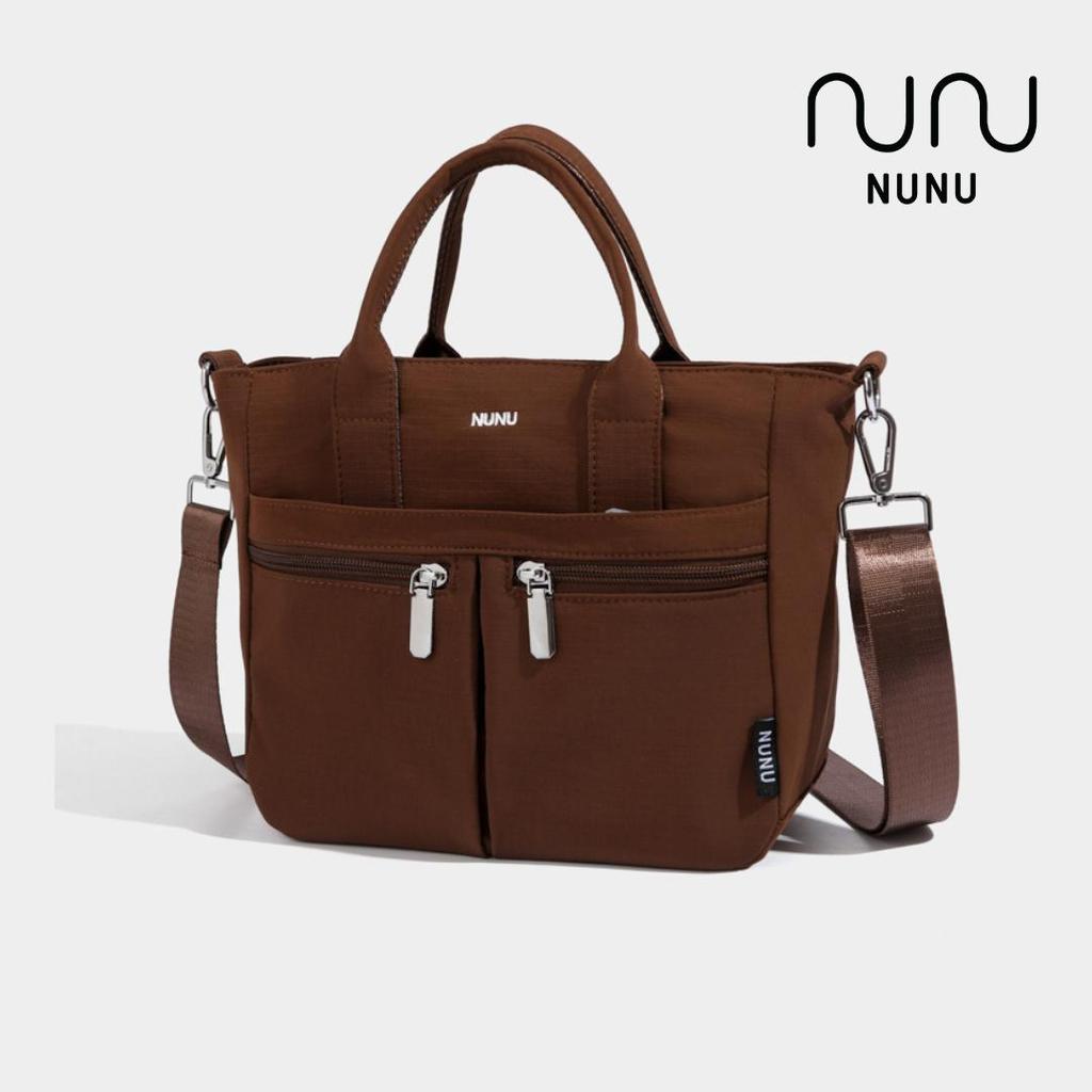 NUNU Ava Bag Beg Tangan Retro Viral - Large Capacity Multi-pocket PU ...