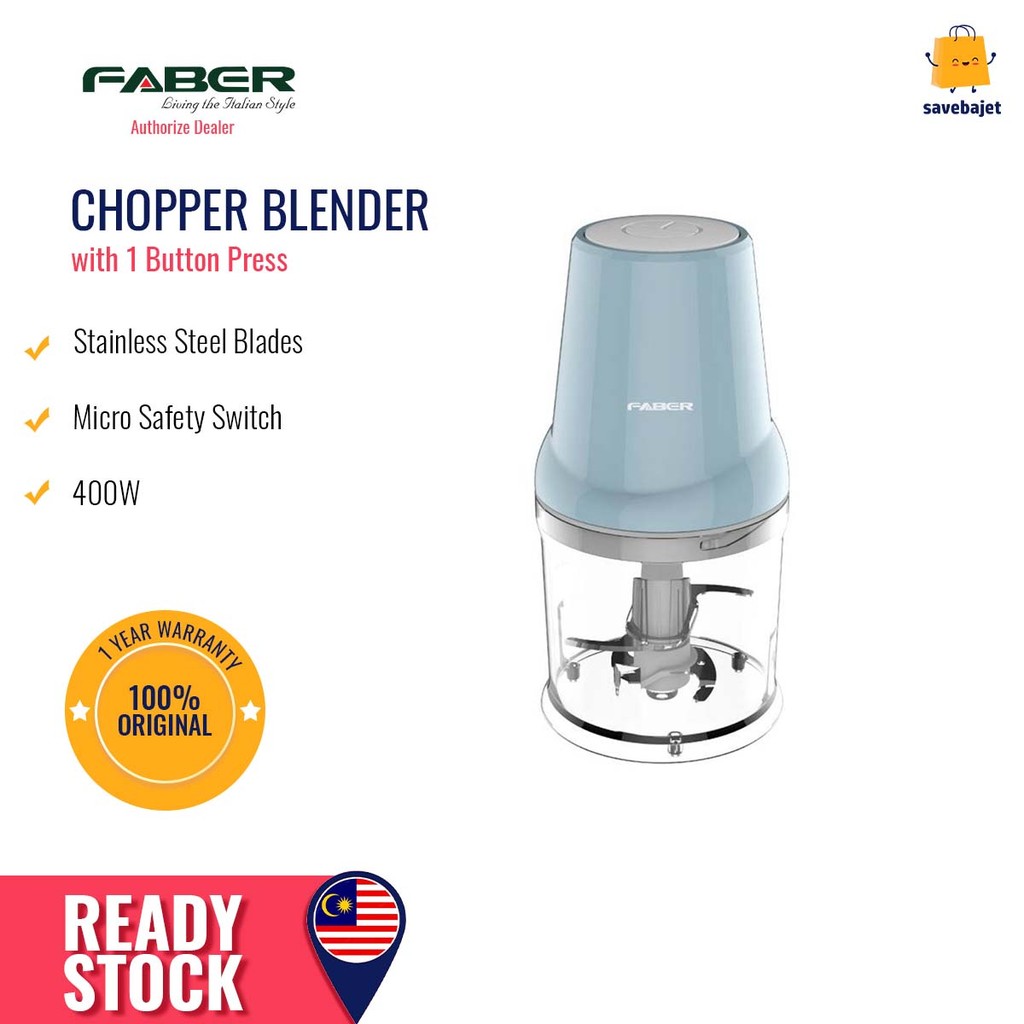 Faber Chopper Blender Food Processor Meat Grinder FCB520 | Shopee Malaysia