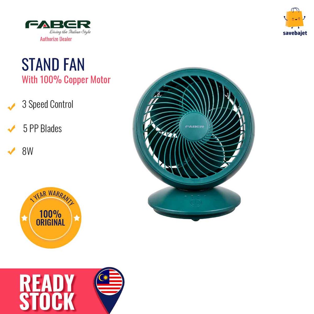 Faber Portable Fan FPF BLISS 8540GN | Shopee Malaysia