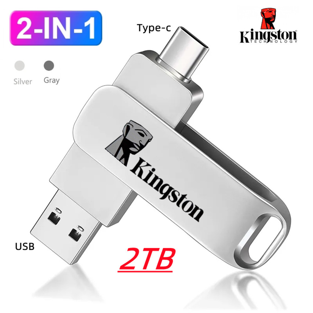 kingston 2TB OTG flash drive 2 in 1 USB Type C flash drive 1TB 512GB ...