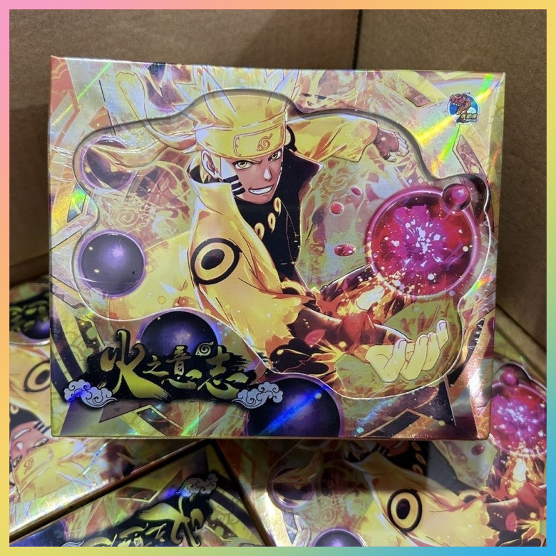 Naruto Golden Diamond Edition Naruto Sasuke Card Card Gift | Shopee ...