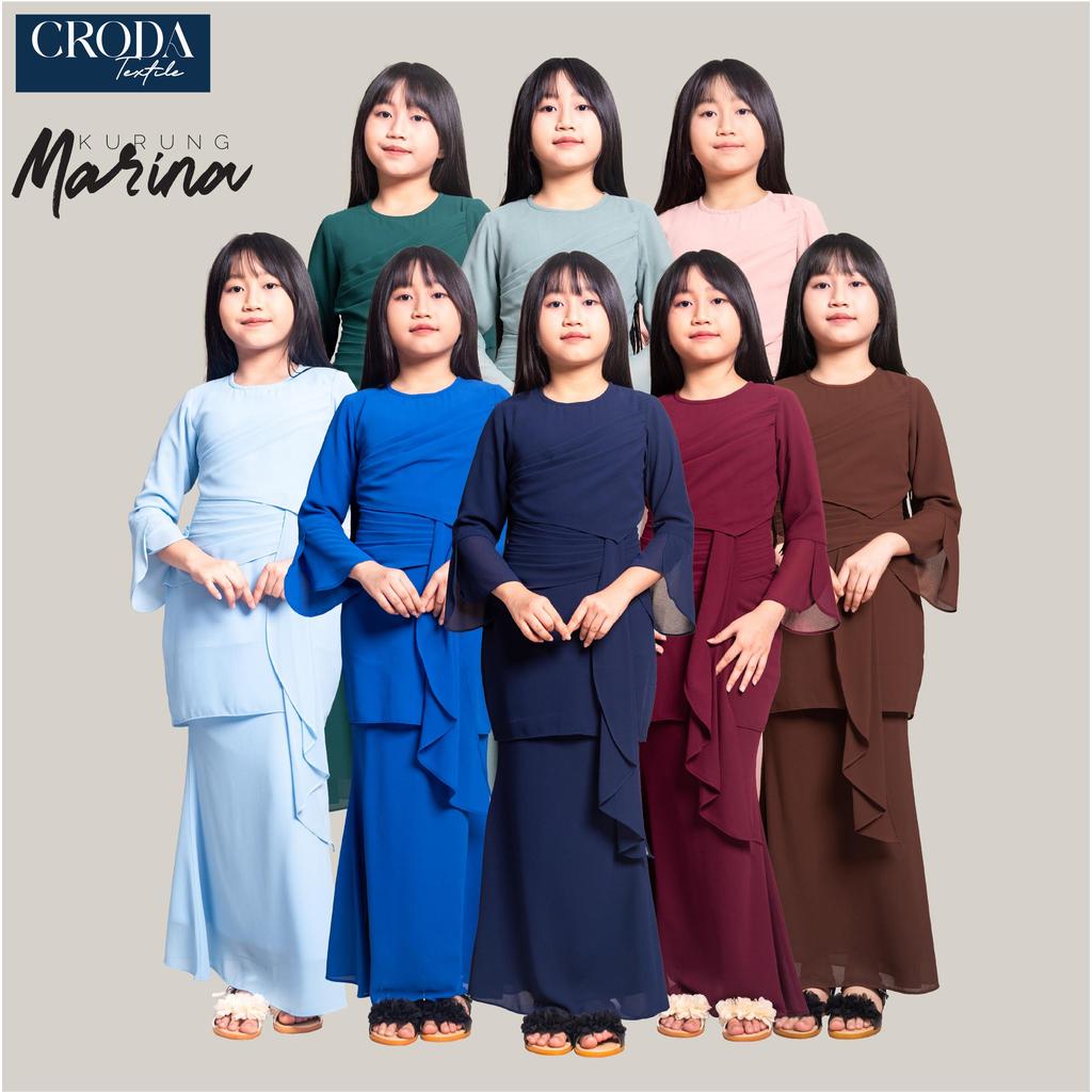 KURUNG MARINA SAIZ KANAK - KANAK 2Y -8Y | Shopee Malaysia