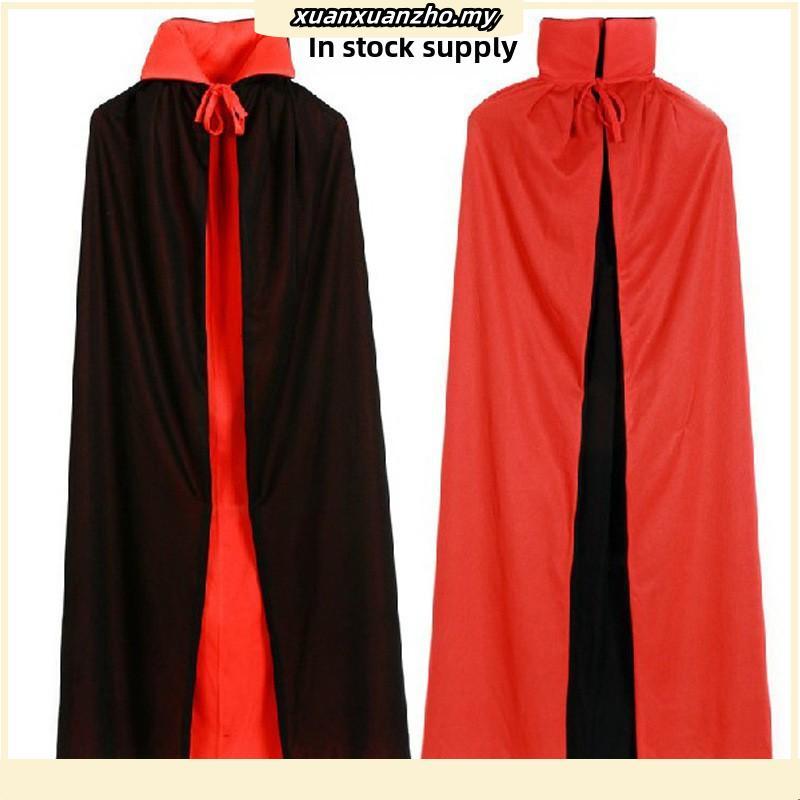 magicalhour Halloween Costume Death Scary Devil Role Red Black Witch ...