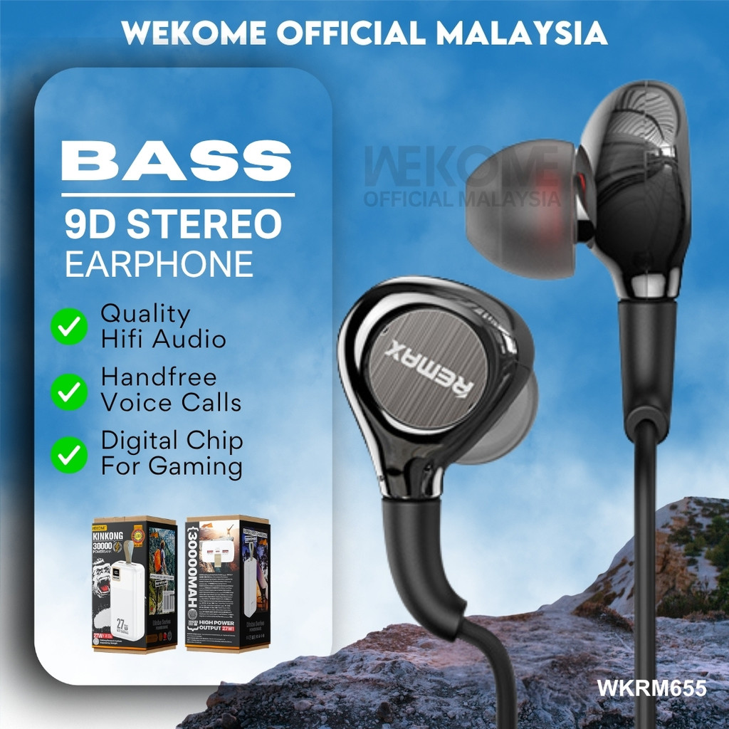 REMAX Stereo Digital Type C Earphone In Ear Bass Wired Laptop Matebook ...