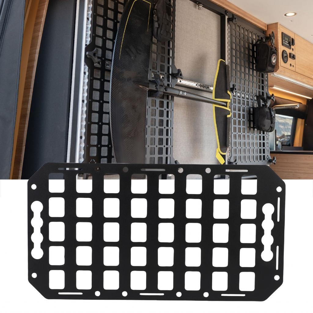 L Track Molle Panel Aluminum 16.61x8.86x0.08in Truck Bed Sandblasting ...