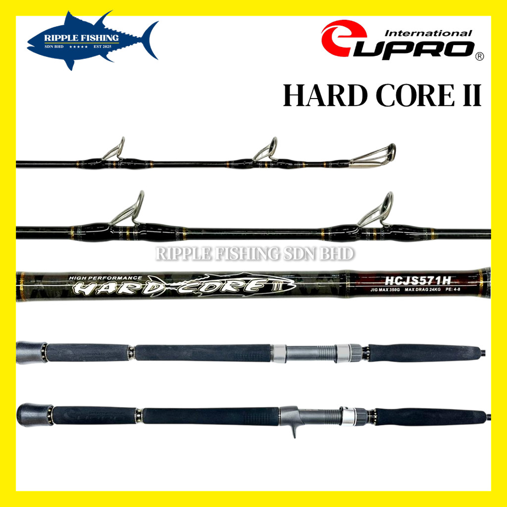 EUPRO HARD CORE II JIGGING SPINNING ROD | Shopee Malaysia