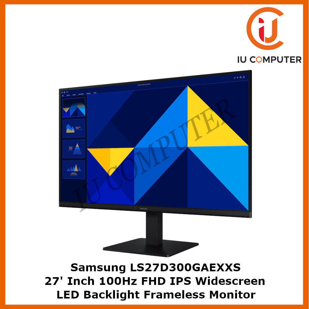 SAMSUNG SUPER SLIM LS27D300GAEXXS 27-INCH 100HZ FHD IPS LED BACKLIGHT ...