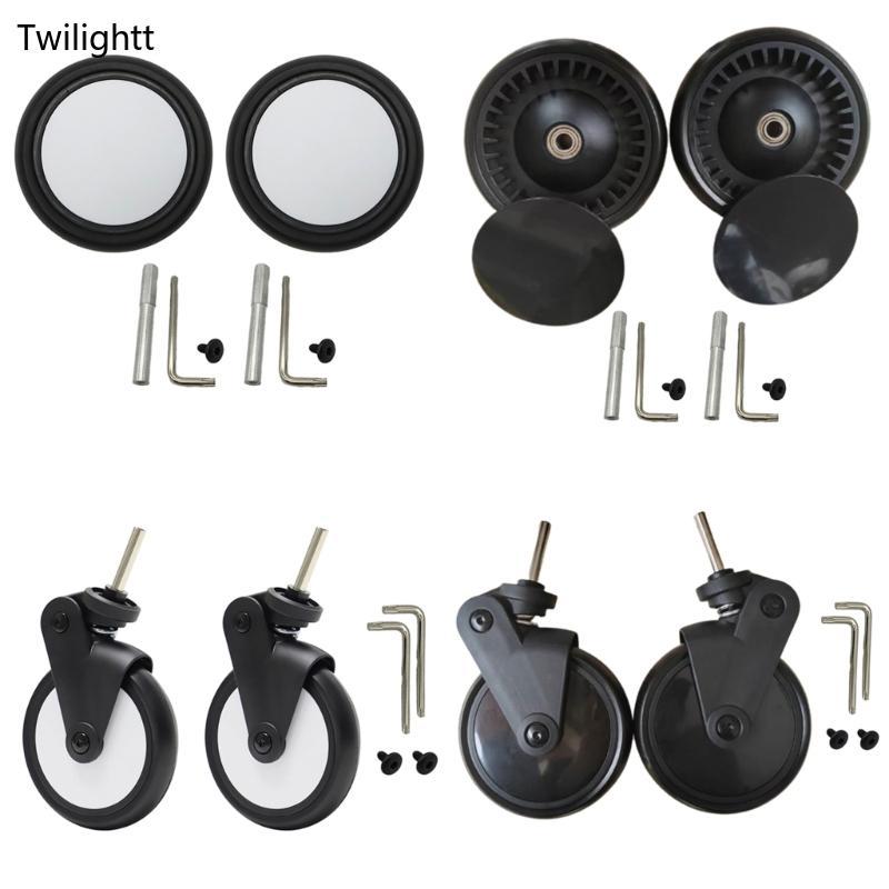 WILI Upgraded Baby Strollers Rubber Wheels Replacement Baby Strollers ...